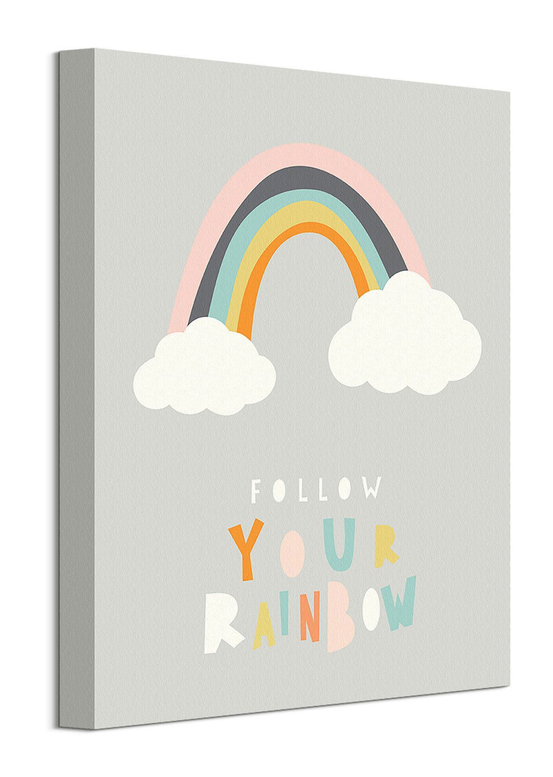 Follow Your Rainbow - obraz na płótnie