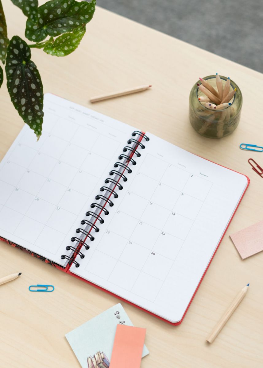 Marvel Kapitan Ameryka Logo - dziennik A5 kalendarz 2023